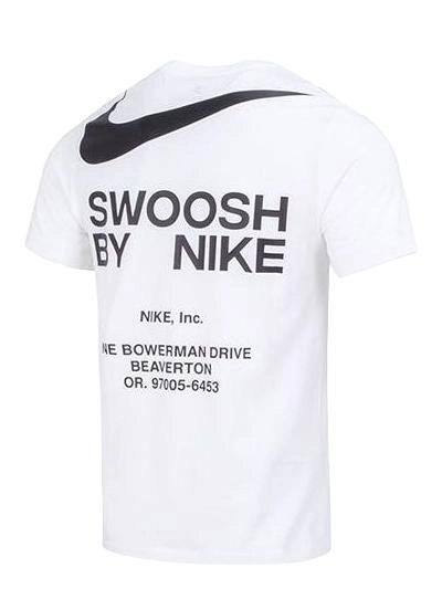 Nike Nsw Big Swoosh Logo T-shirt - White/black