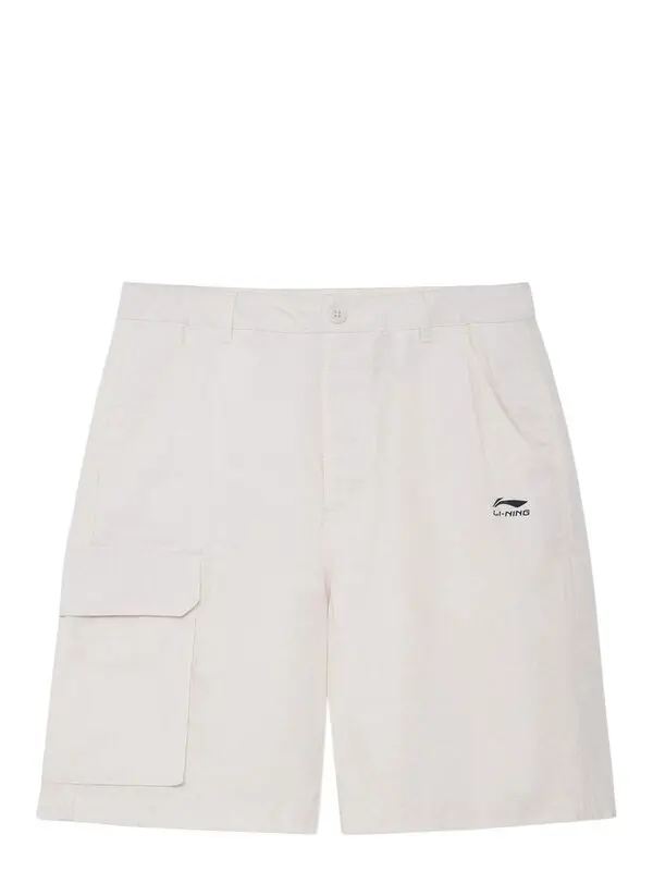LI-NING X Disney Pinocchio Graphic Shorts - Sail/grey