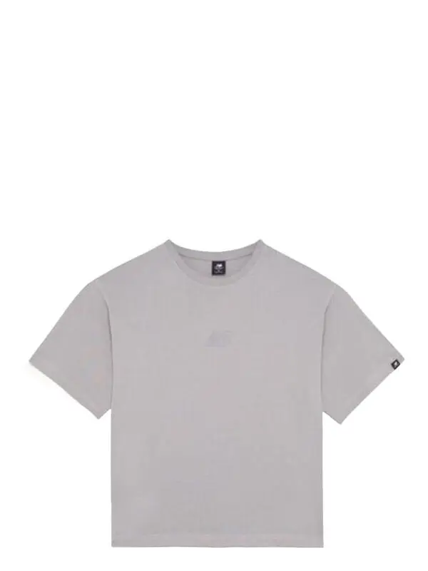 NEW BALANCE Sport Classic T-shirt Asia Sizing 'grey White - Grey/white