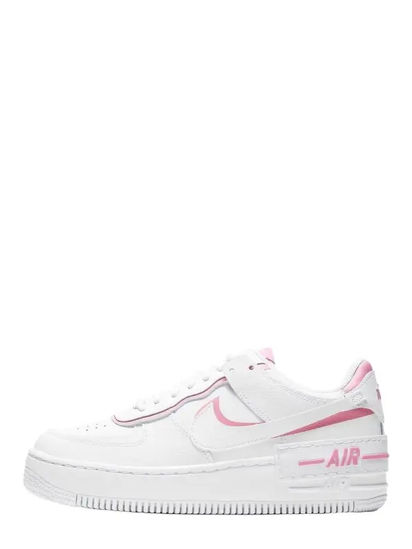 Nike Force 1 Low Shadow Sneakers - White/white-magic Flamingo