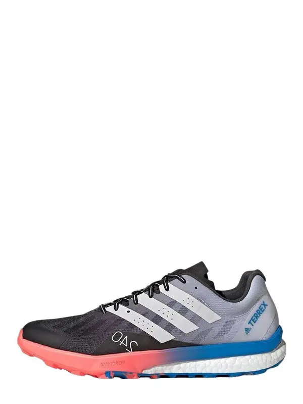 Adidas Speed Ultra Trail Running Shoes - Black/light Grey/white