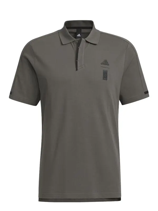 Adidas Wj Mh Casual Polo Shirt - Black