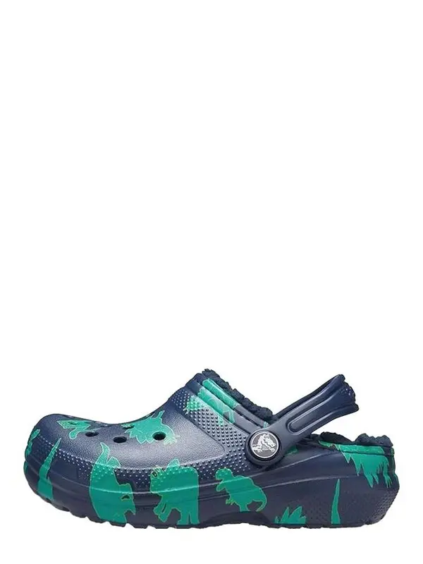 CROCS Baya Graphic Clogs - Blue/green
