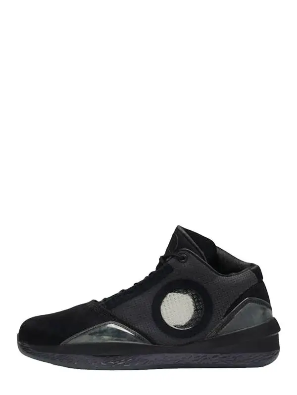 JORDAN 2010 Charcoal Mid Top Sneakers - Black