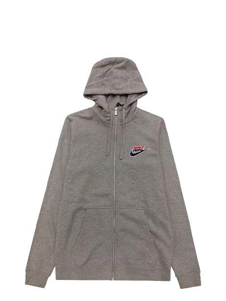 Nike Athleisure Knit Zip Hoodie - Grey