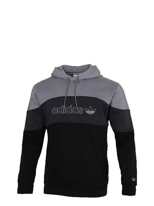 Adidas Originals Colorblock Hoodie - Grayblack