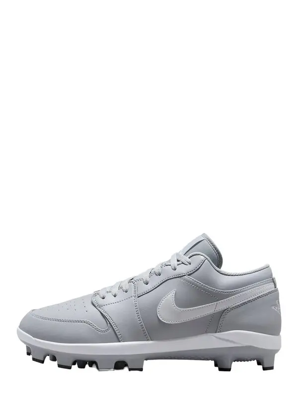 JORDAN 1 Retro Mcs Low Baseball Cleats - Grey