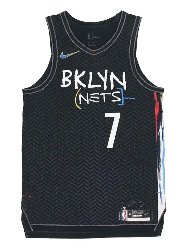 Nike Brooklyn Nets Basketball Jersey Durant #7 - Black