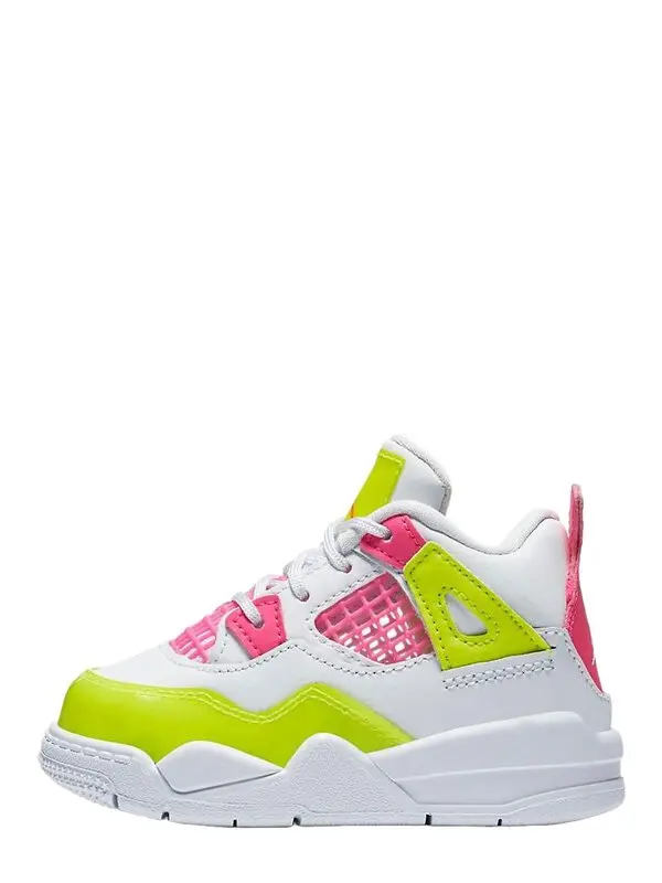 JORDAN Air 4 Retro Se Ps "lemon Venom - White/lemon Venom/pink Blast