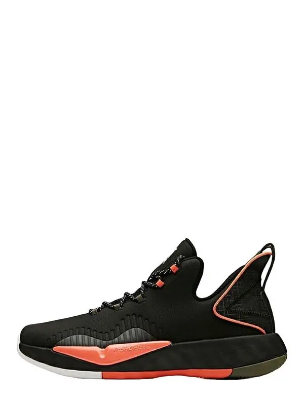 ANTA Quick Battle 3 Performance Sneakers - Black/orange