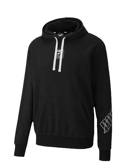 PUMA Rebel Athleisure Hoodie - Black