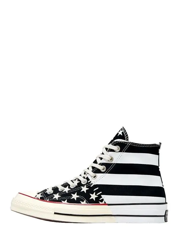 CONVERSE Chuck 70 Archive Restructured High Top Sneakers - Black/white/egret