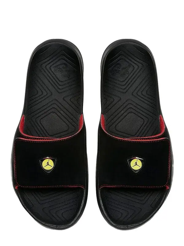 JORDAN Air Hydro Slide - Black/varsity Red