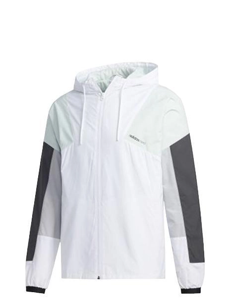Adidas Neo M Fav Cb Wb Hooded Sports Jacket - White