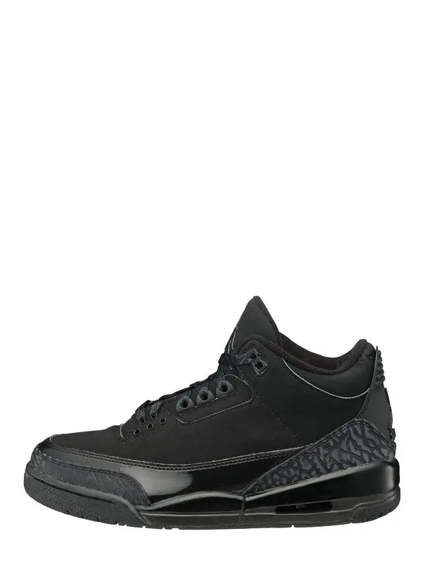 JORDAN Air 3 Retro " Cat" Sneakers - Black