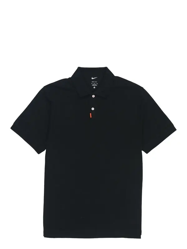 Nike Athleisure Casual Sports Short Sleeve Polo Shirt - Black