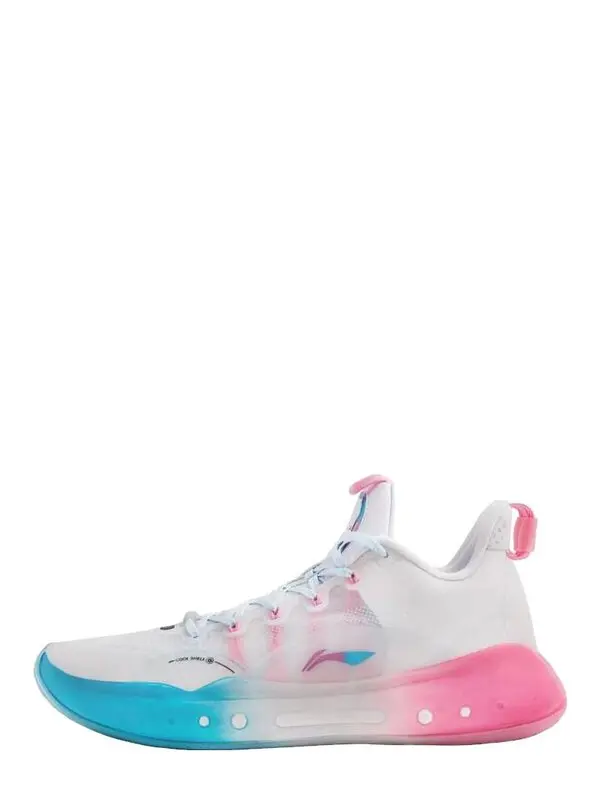 LI-NING Yushuai 14 Low Sneakers - White/blue/pink
