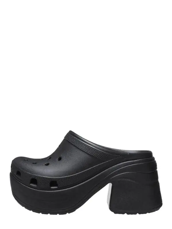 CROCS Siren Platform Clogs - Black