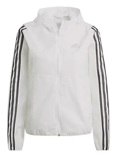 Adidas 3-stripes Hooded Woven Jacket - Default Color