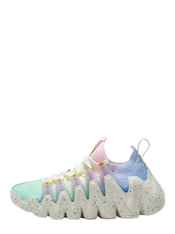 LI-NING Crazy Run Flex Sneakers - Purple/blue/green