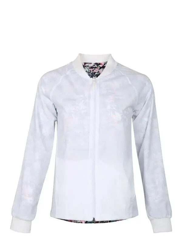 Adidas Neo Cs Windbreaker Reversible Sports Jacket - White