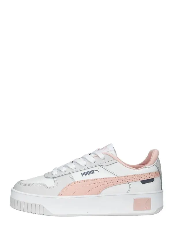 PUMA Carina Street Sneakers - White/rose Dust/feather Gray 05