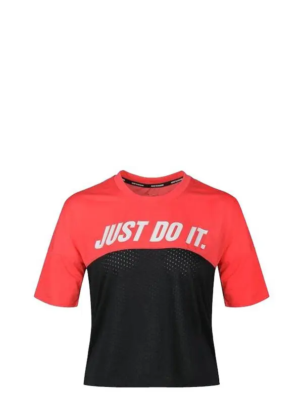 Nike Retro Tailwind Short Sleeve T-shirt - Red/black