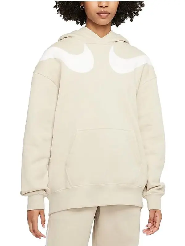 Nike Swoosh Fleece Hoodie - Creamy