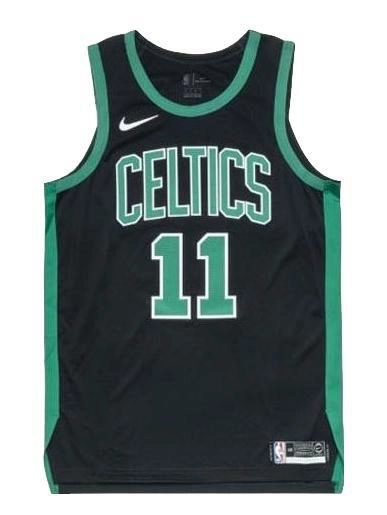Nike Nba Kyrie Irving Boston Celtics Vaporknit Jersey - Black