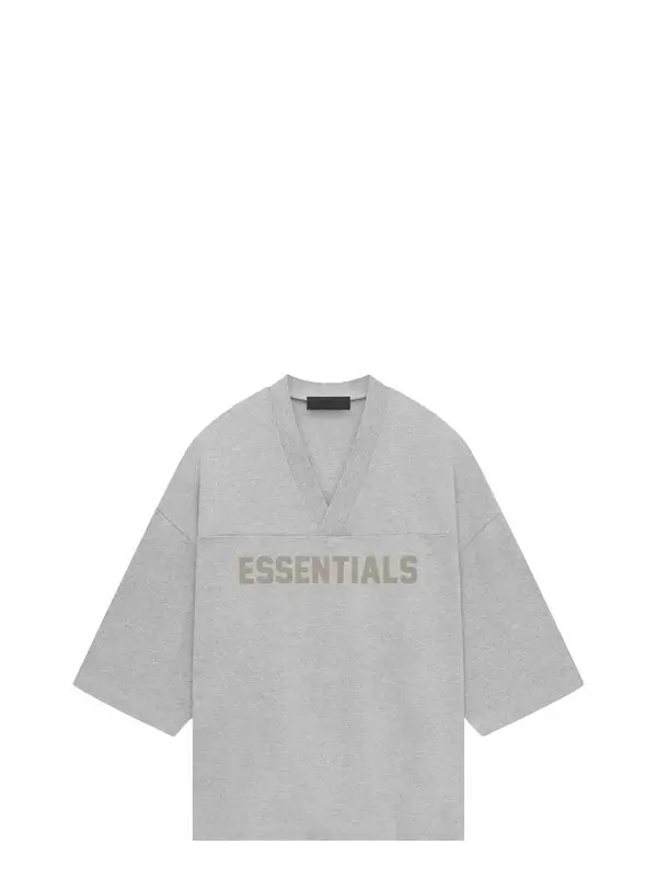 Fear Of God Heavy Jersey Football T-shirt - Grey