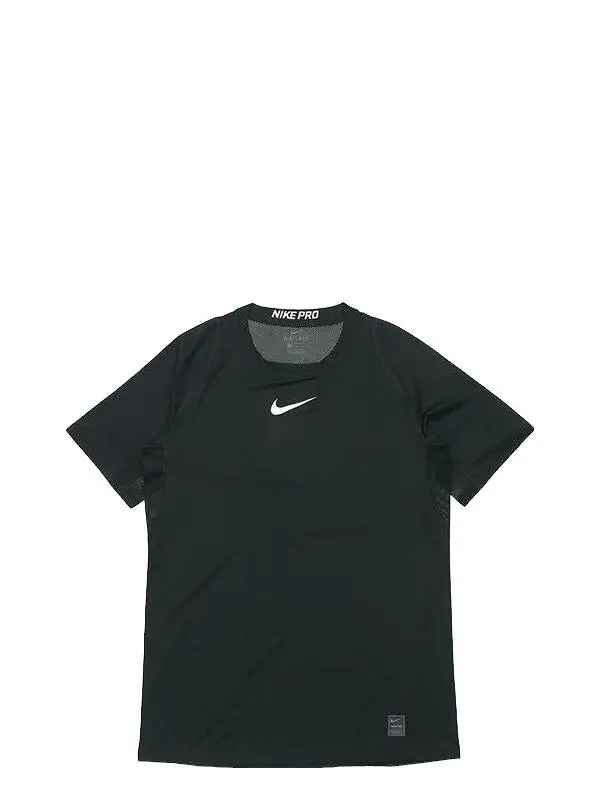 Nike Pro Short Sleeve Training Tight - Black