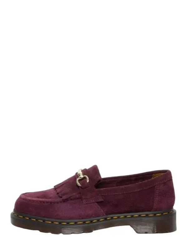 Dr. Martens Snaffle Suede Loafers - Purple/red