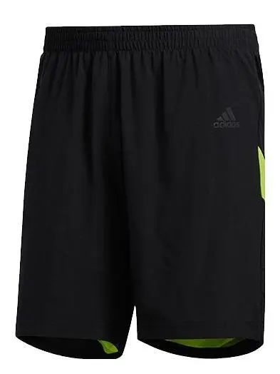 Adidas Own The Run Running Shorts - Black/green