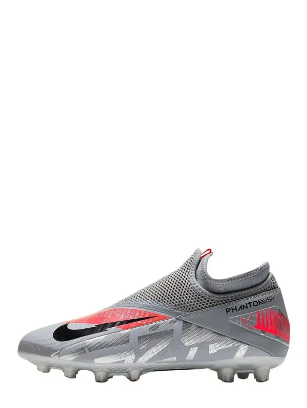 Nike Phantom Vision 2 Academy Df Mg - Silver/red/grey