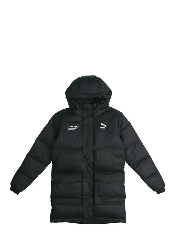 PUMA X Tyakasha Down Parka - Black/white