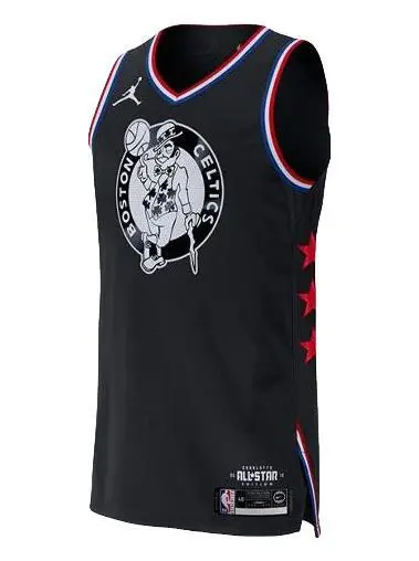 JORDAN Boston Celtics Kyrie Irving 2019 All-star Jersey - Black