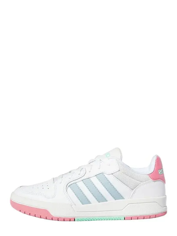 Adidas Entrap Cozy Skate Shoes - White/pink/blue