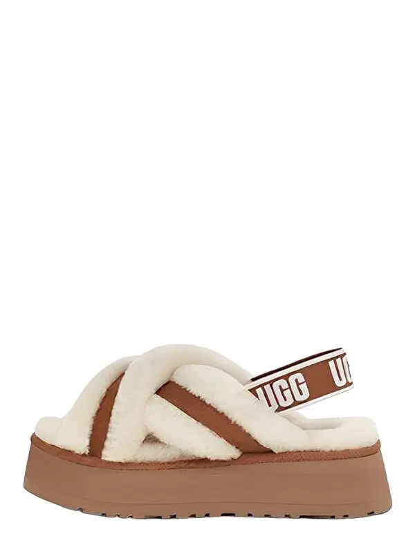 UGG Disco Cross Slides - Chestnut