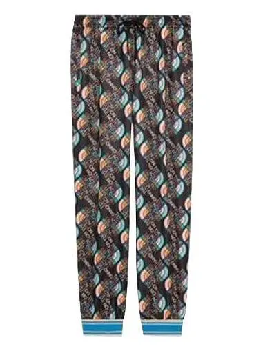 Gucci X The North Face Jogging Pant 'black Multicolor - Black/multicolor