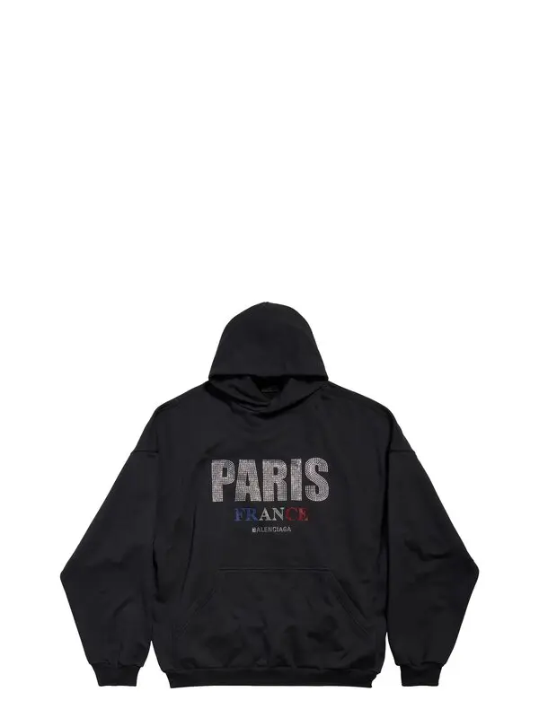 Balenciaga Strass Hoodie - Black
