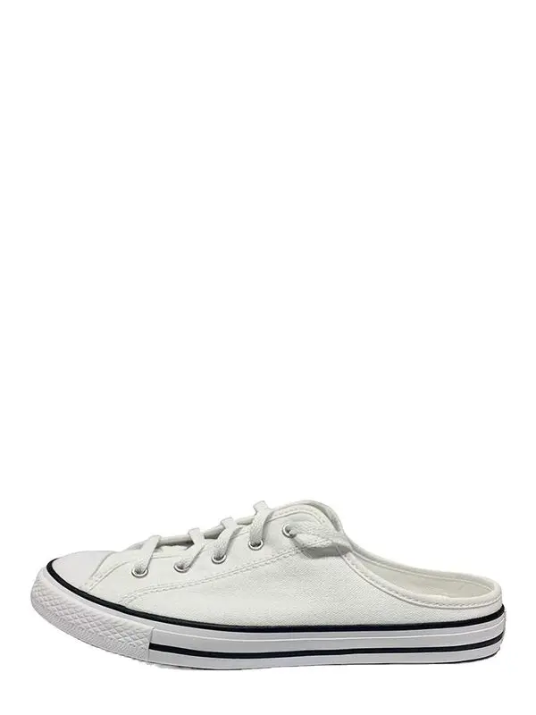 CONVERSE Chuck Taylor All Star Dainty Mule Slip Sneakers - White