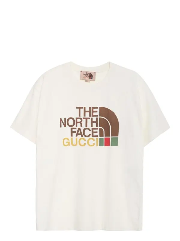Gucci X The North Face Oversize T-shirt - Cream
