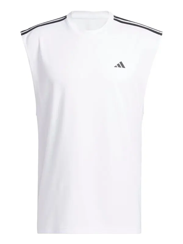Adidas All-world Sleeveless Tank Top - White/black