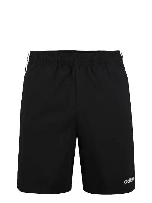 Adidas Stripe Logo Training Shorts - Black