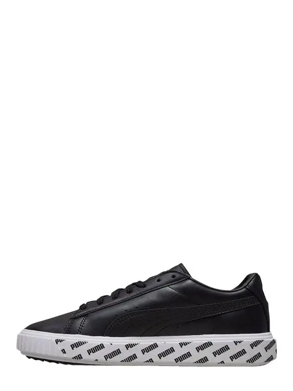 PUMA Breaker Retro Low Top Casual Sneakers - Black