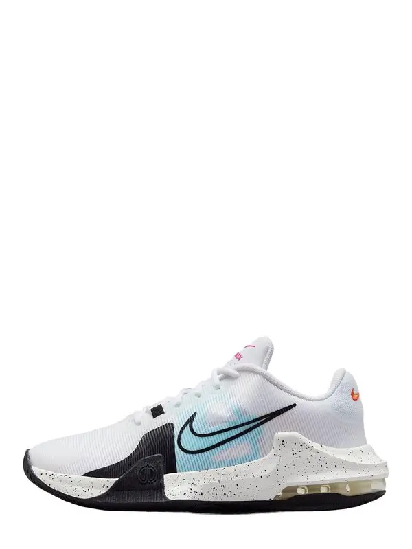 Nike Max Impact 4 Low Top Athletic Sneakers - White/sail/copa