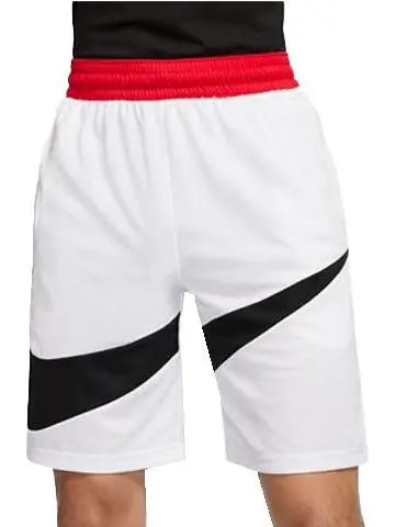 Nike Logo Elastic Waistband Casual Shorts - Multi-color