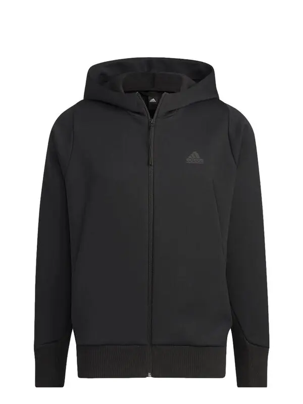 Adidas Z.n.e. Fleece Zip-up Hoodie - Black