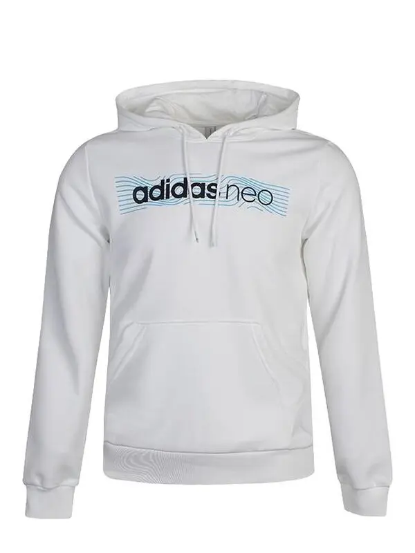 Adidas Neo Graphic Hoodie - White