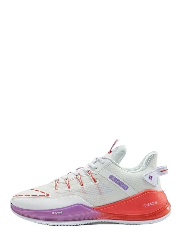RIGORER Sniper 2 Athletic Sneakers - White/purple/orange